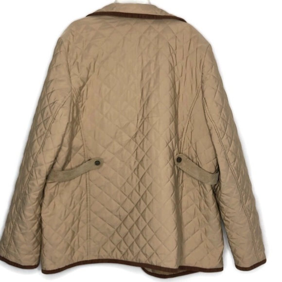 Joan Rivers | Jackets & Coats | Joan Rivers Camel Brown Quilted Barn ...